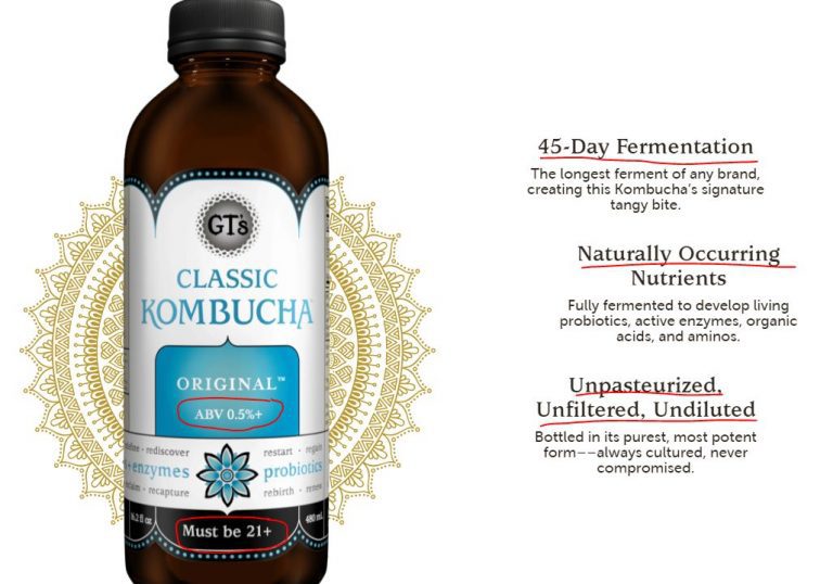 Kombucha Nutritional Label Analysis - Kombucha Kamp