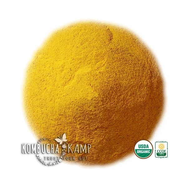Buy Organic Turmeric Powder, Loose Turmeric Powder | Kombucha Kamp